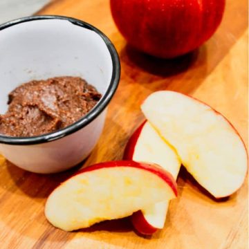 Nutella Dipping Sauce - Organized Island