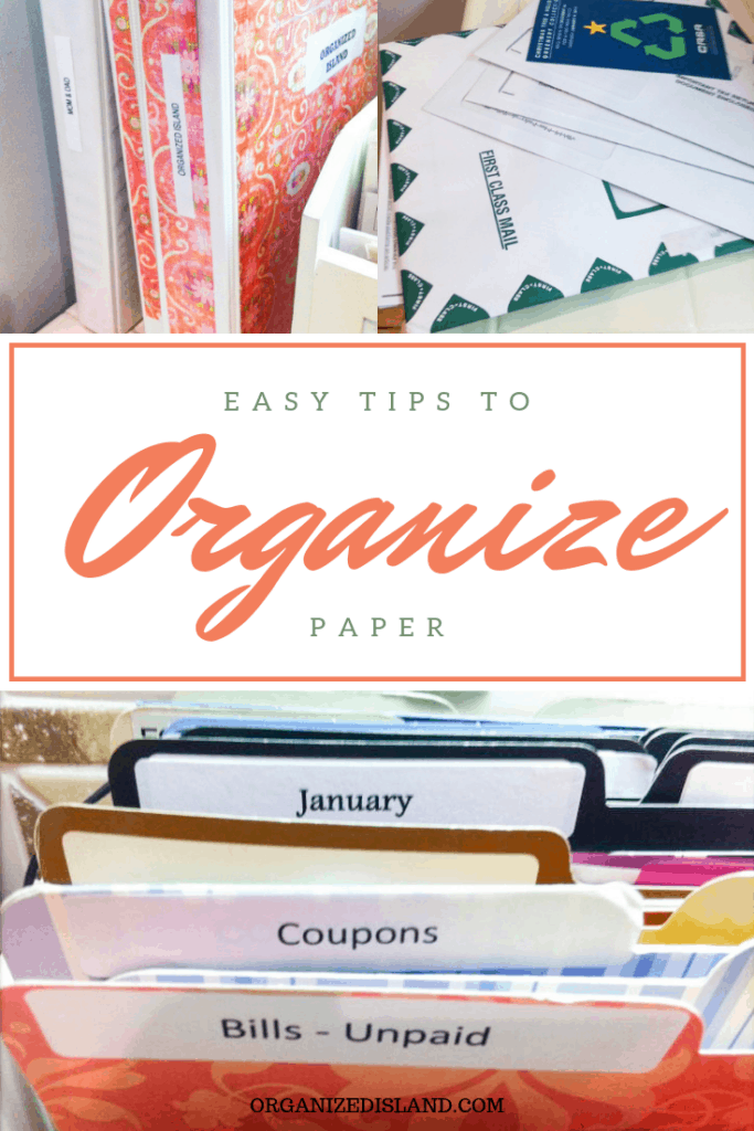Paper Organization - Organized Island