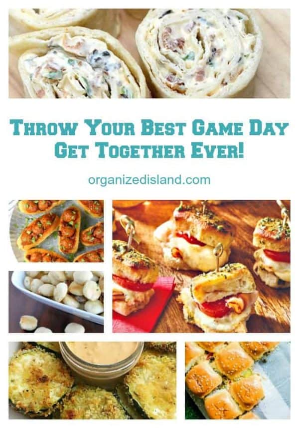 Throw Your Best Game Day Get Together Ever! - Organized Island