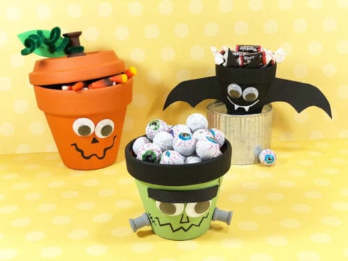 Monster Halloween Decor Craft - Organized Island