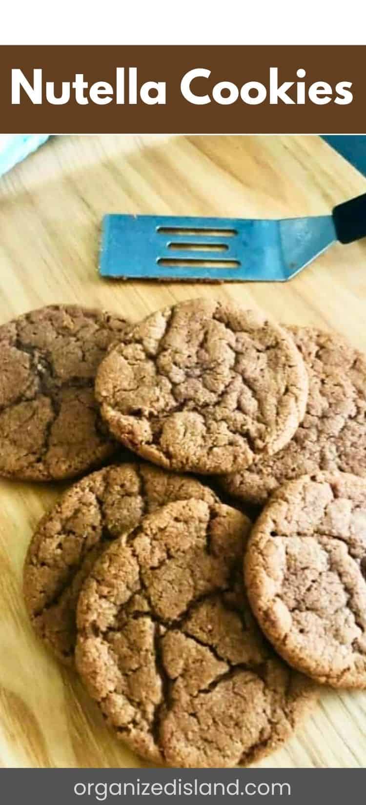 Nutella Cookies - Organized Island