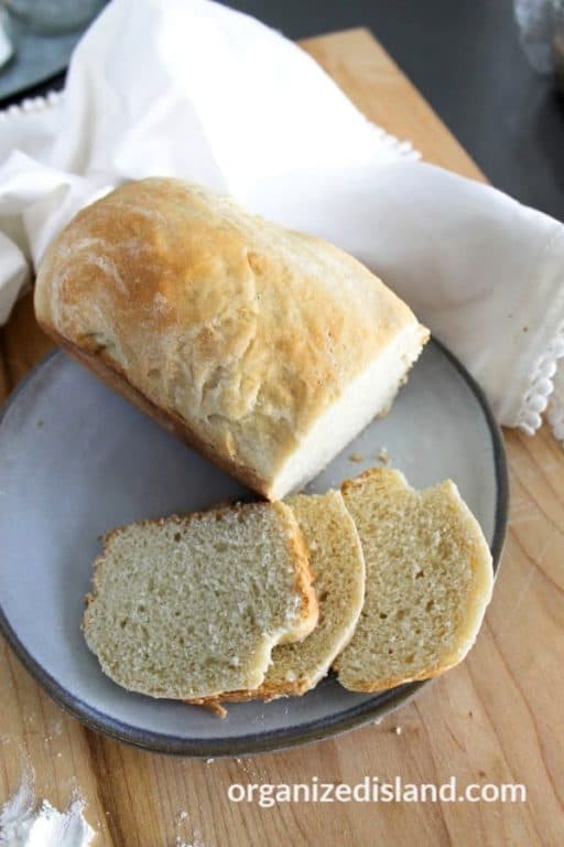 Easy Homemade Bread Recipe - Organized Island