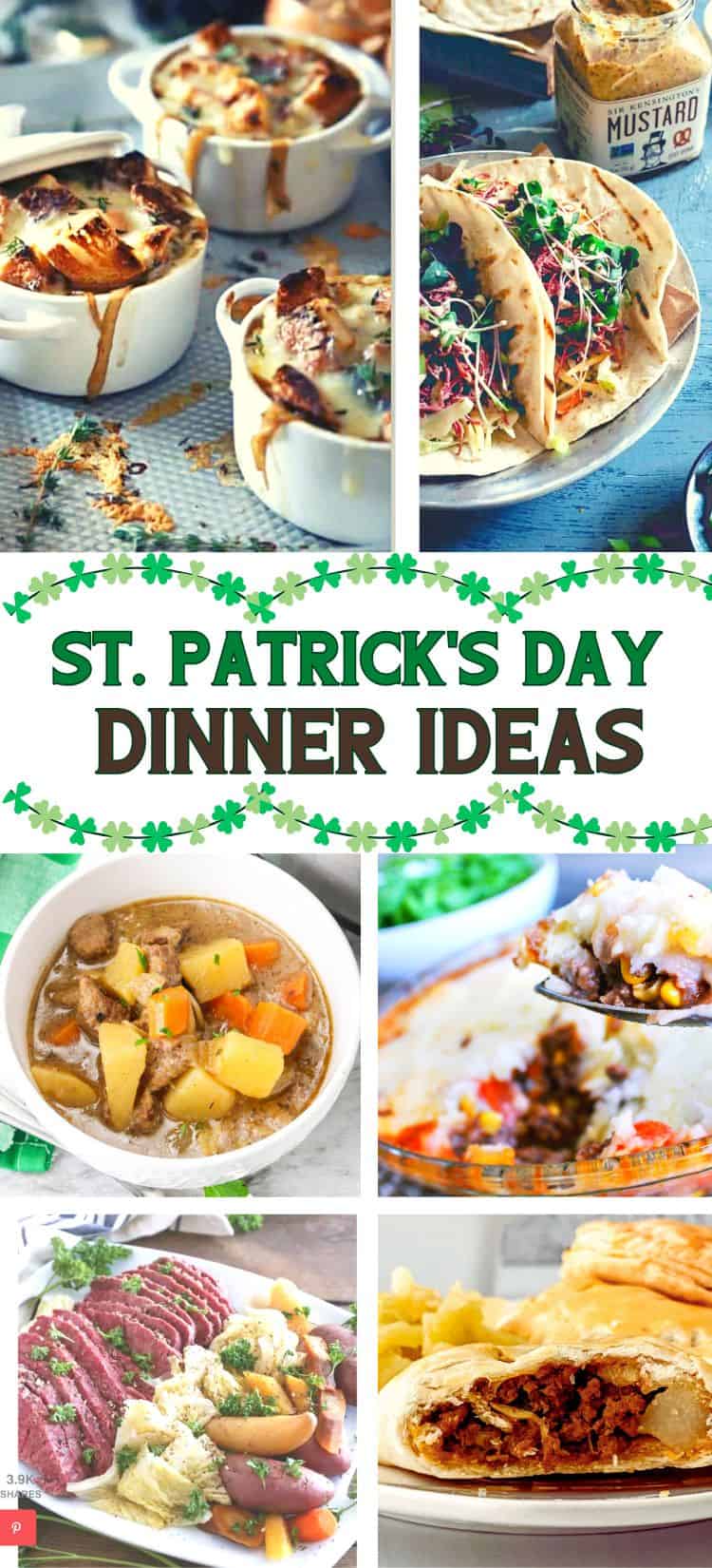Dinner Ideas for St. Patricks Day - Organized Island