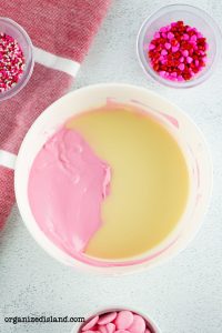 Valentines Fudge - Pink Fudge Recipe - Organized Island