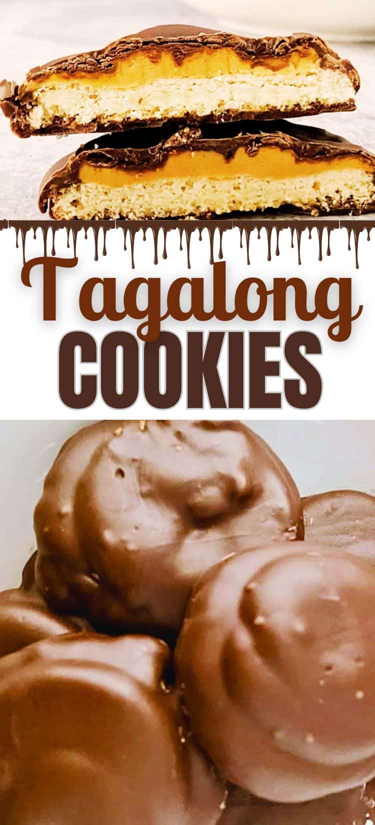 Tagalong Cookie Recipe - Organized Island