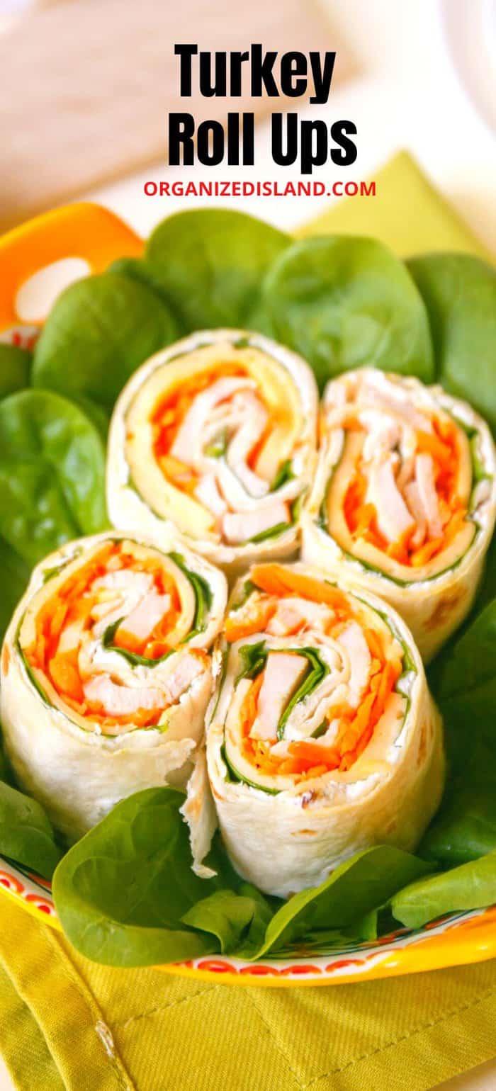 Turkey Roll Ups - Organized Island