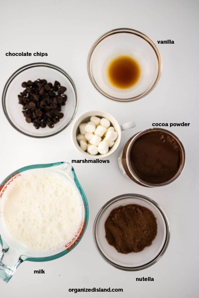 Nutella Cocoa - Organized Island