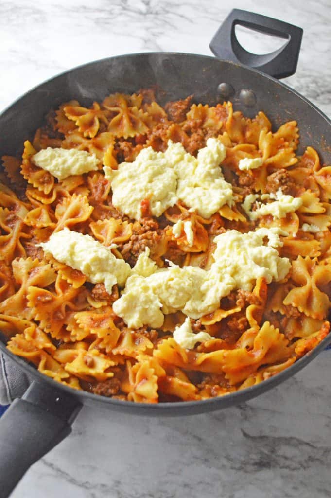 Easy One Pot Deconstructed Lasagna - Organized Island