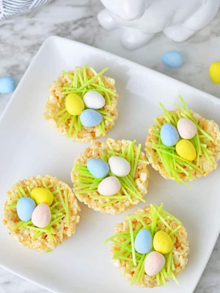 Easter Bunny M&M Cookies - Organized Island