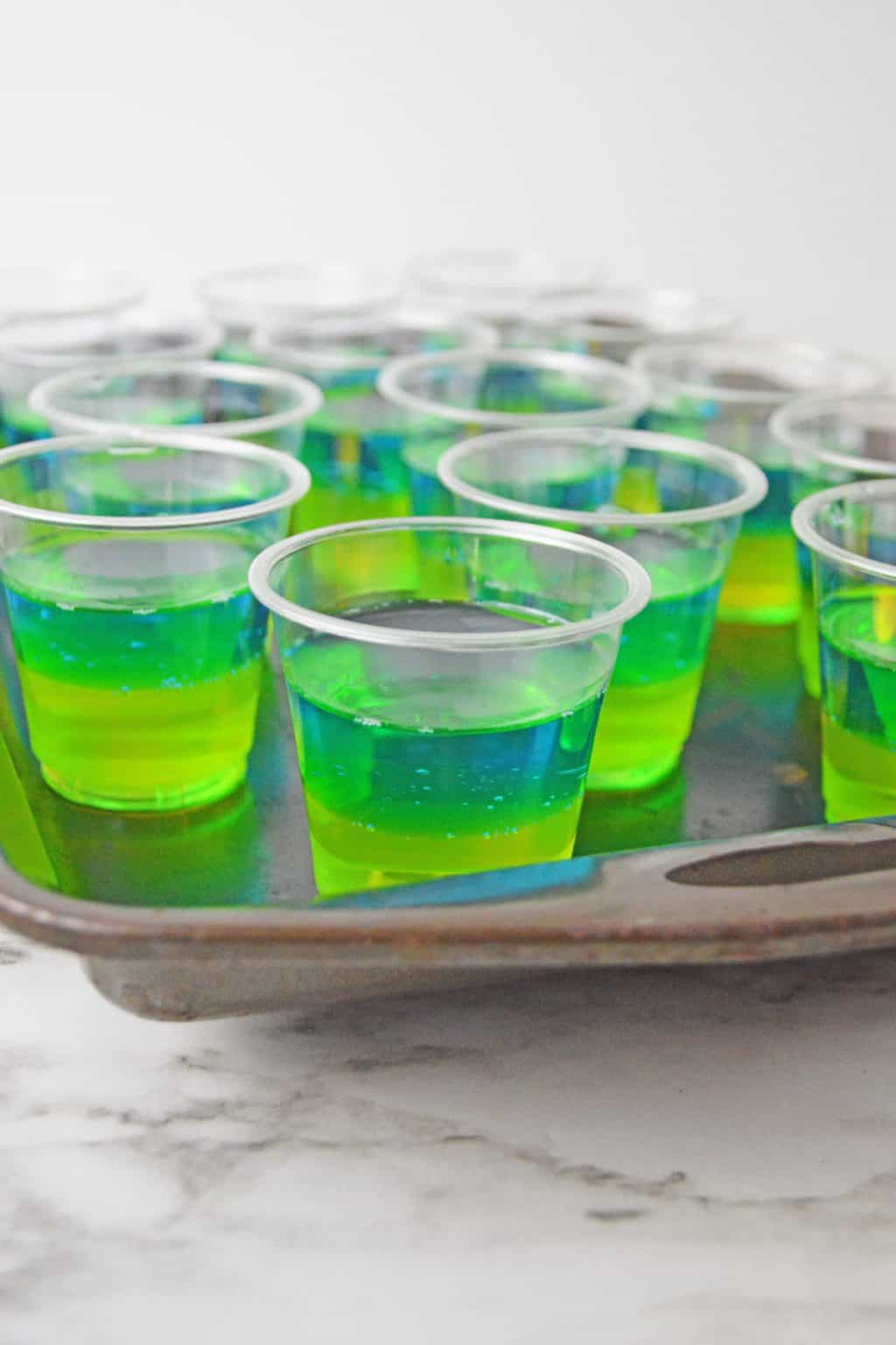 Easter Jello Shots - Organized Island