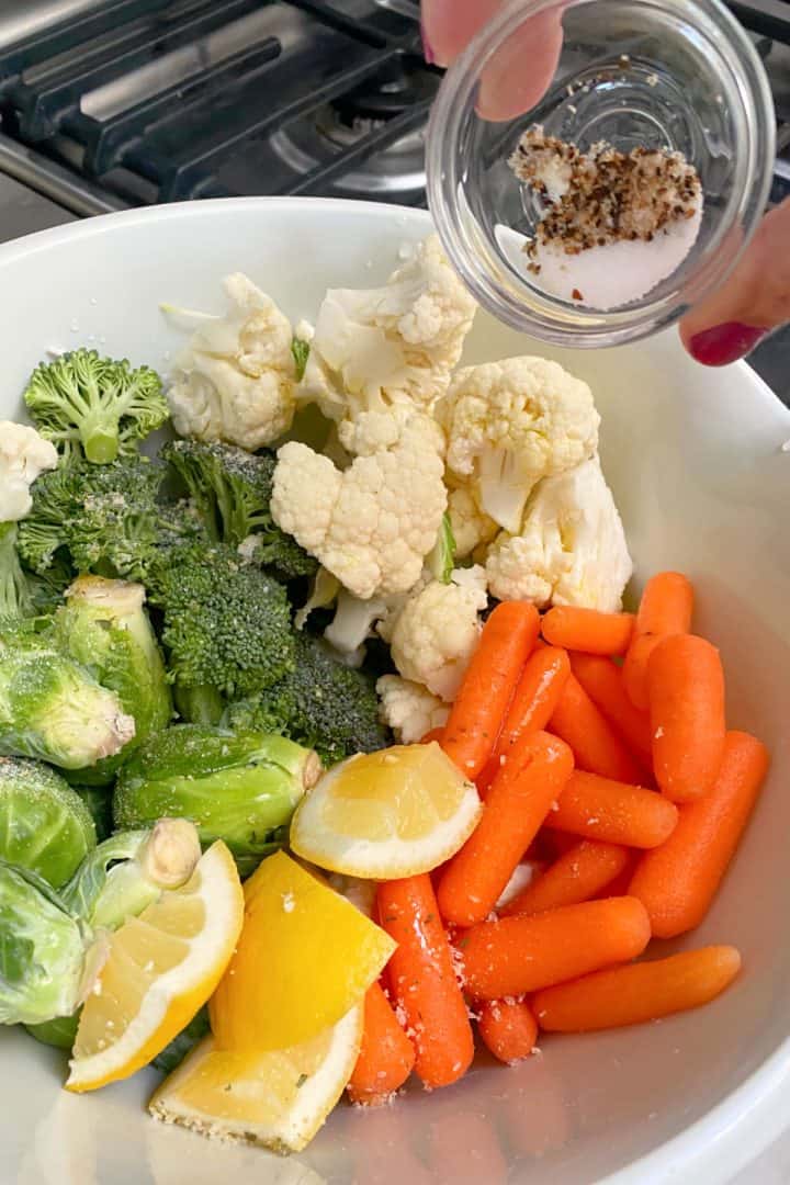 Sheet Pan Roasted Vegetables - Organized Island