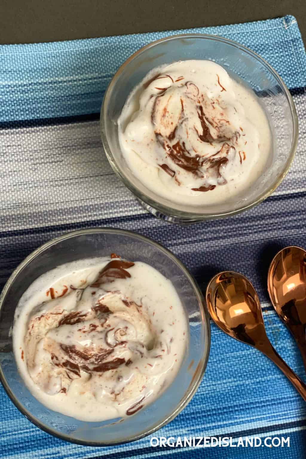 Nutella Ice Cream - Organized Island