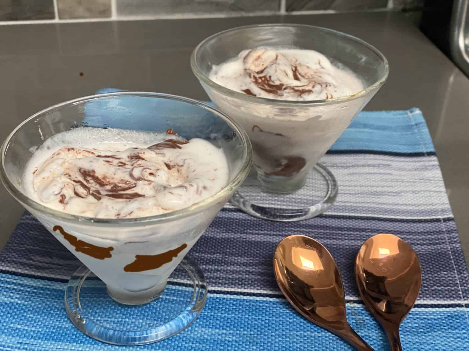 Nutella Ice Cream - Organized Island