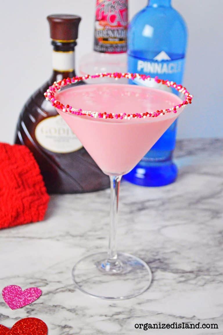 Pink Martini Drink Cocktail Recipe - Organized Island