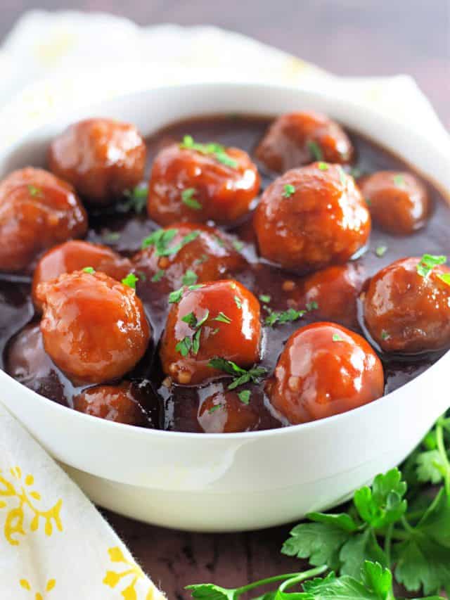 Marinara Meatballs - Organized Island
