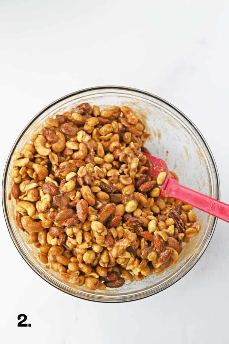 Easy Homemade Candied Mixed Nuts Recipe - Organized Island