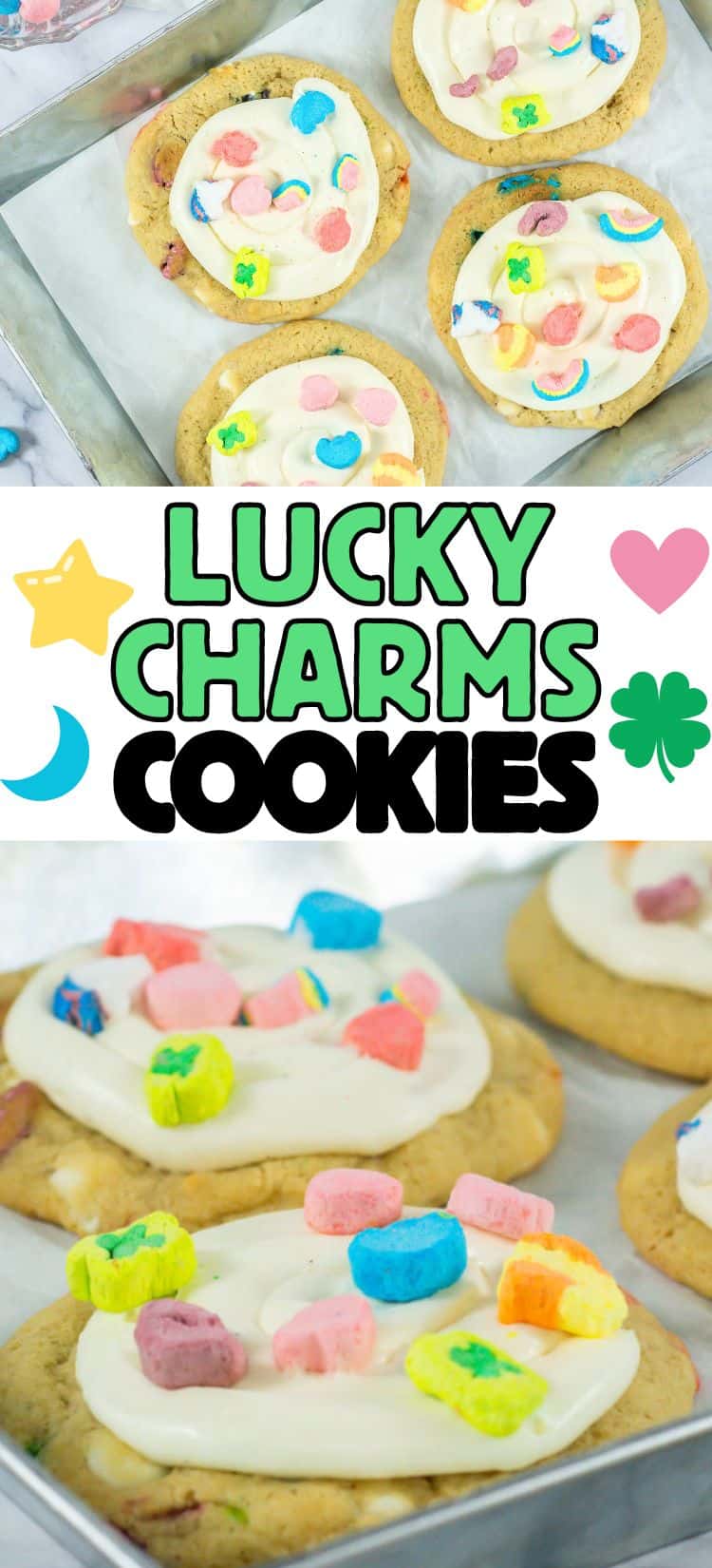 Lucky Charms Cookies - Organized Island
