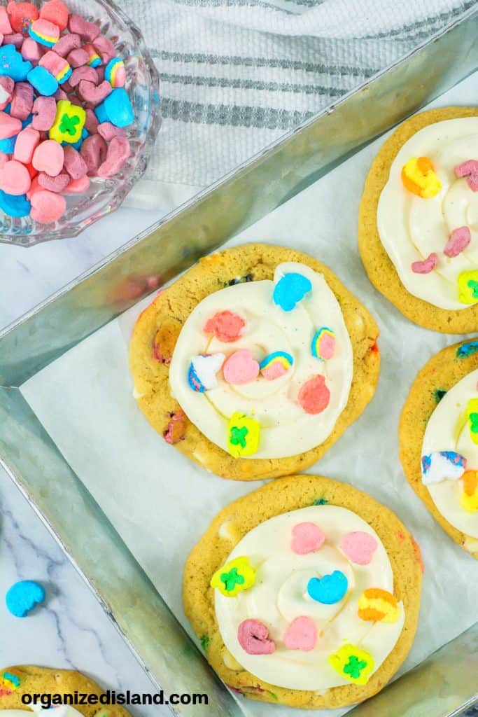 Lucky Charms Cookies - Organized Island