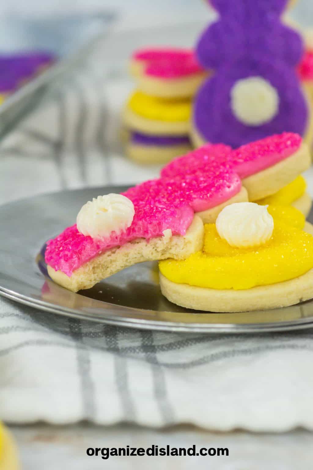 Easter Bunny Cookies - Organized Island
