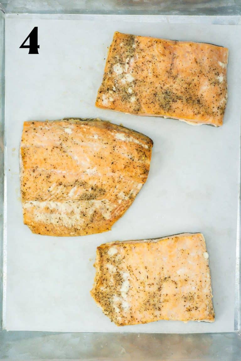 The Easiest Broiled Salmon You'll Ever Make - Organized Island
