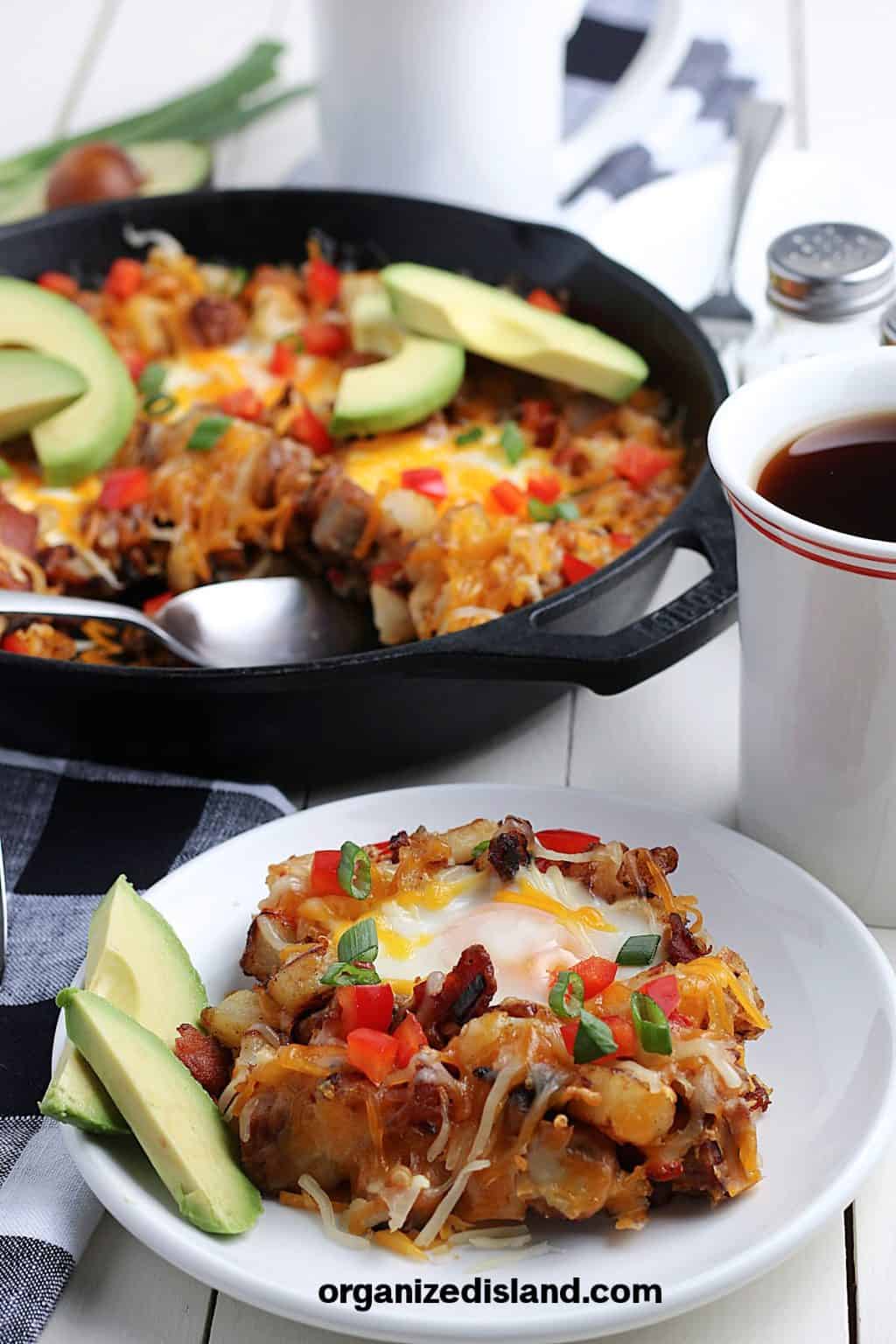 Easy Cowboy Breakfast Skillet Recipe - Organized Island