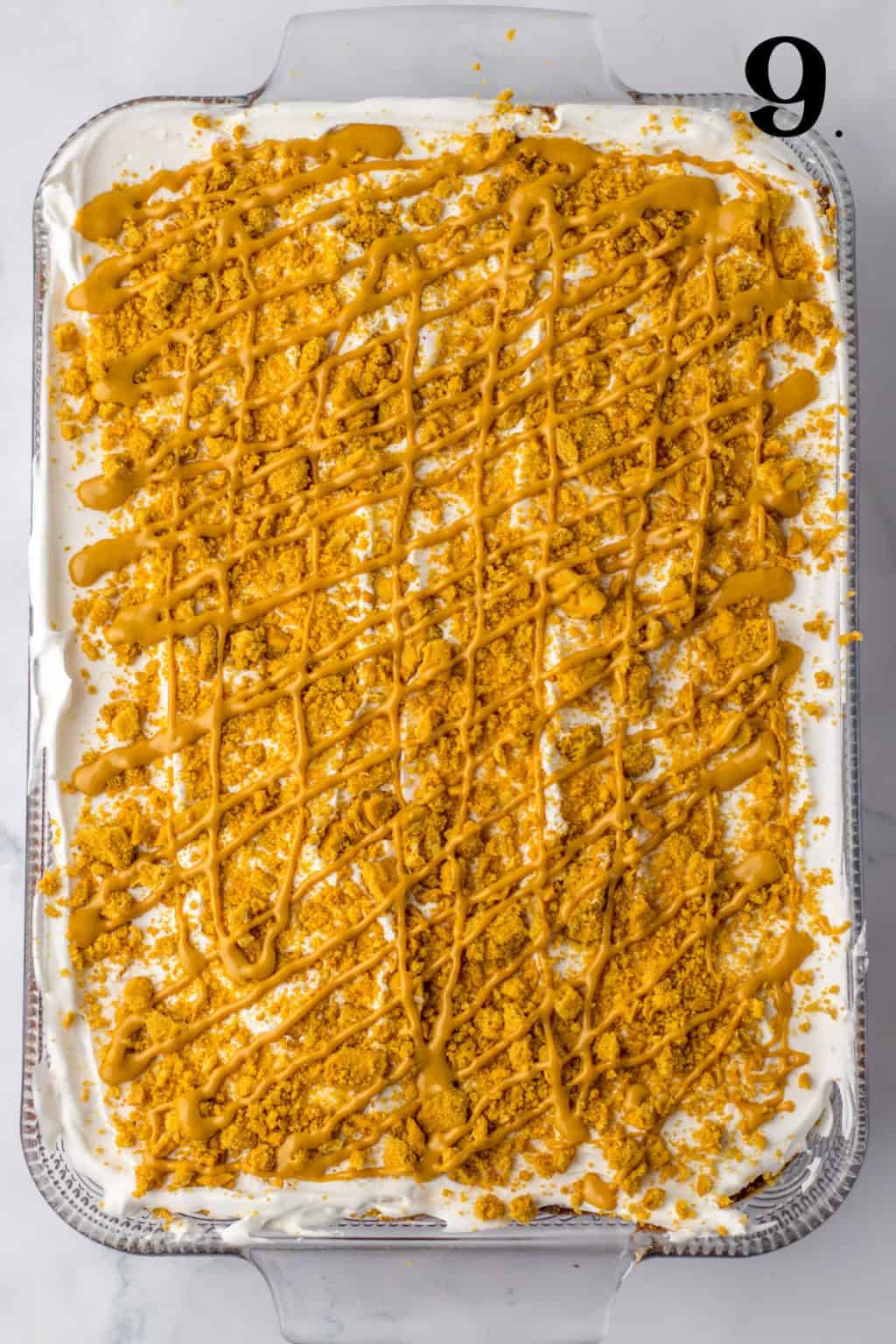 Nutter Butter Lasagna - Organized Island