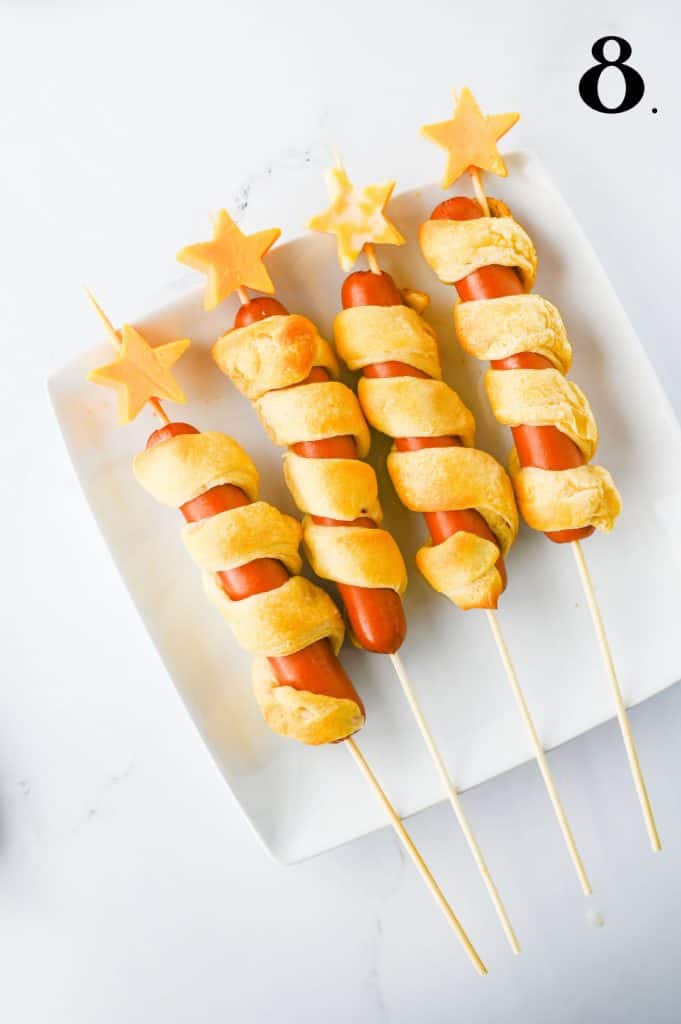 Spiral Hot Dogs - Organized Island