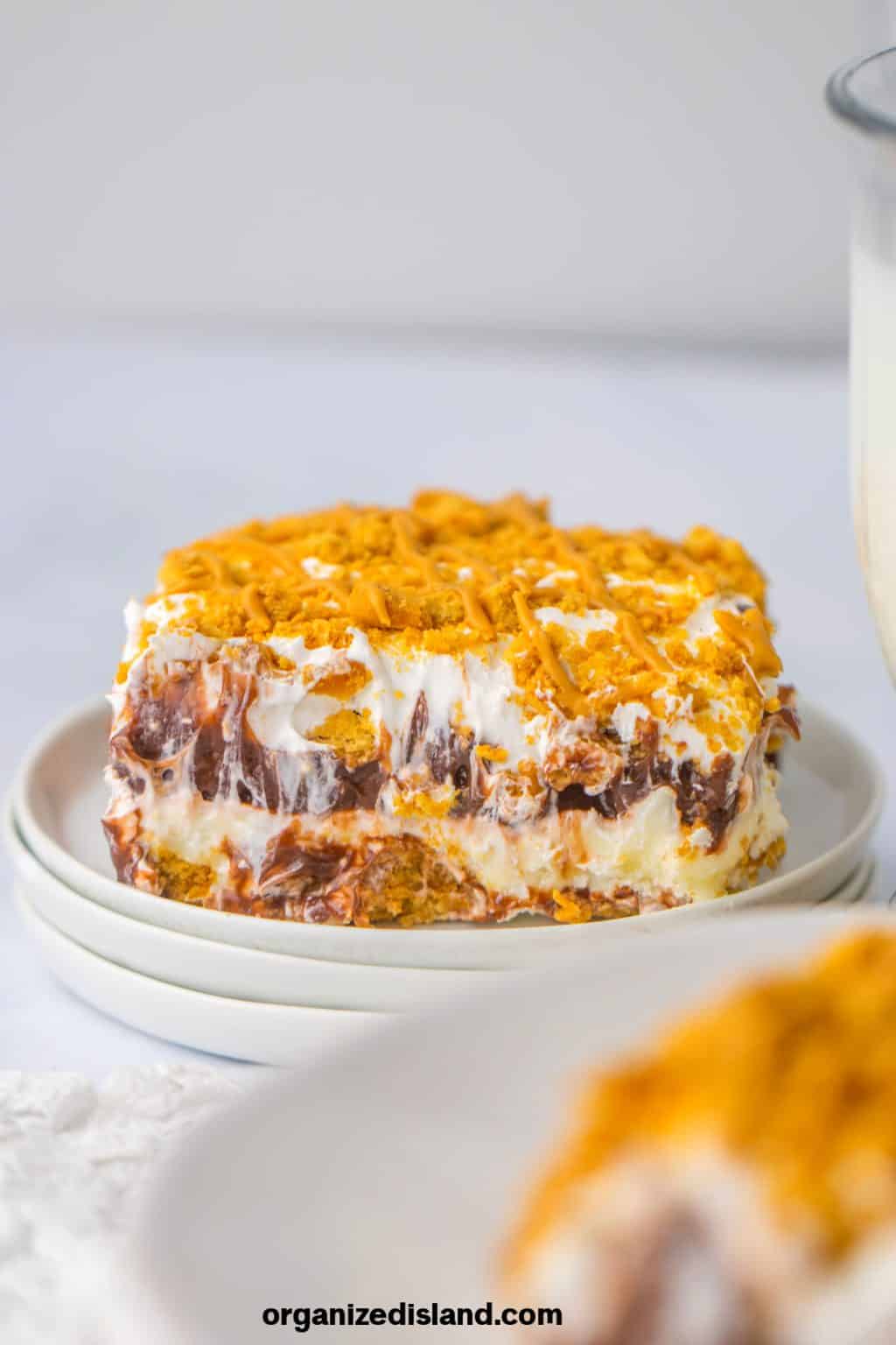 Nutter Butter Lasagna - Organized Island