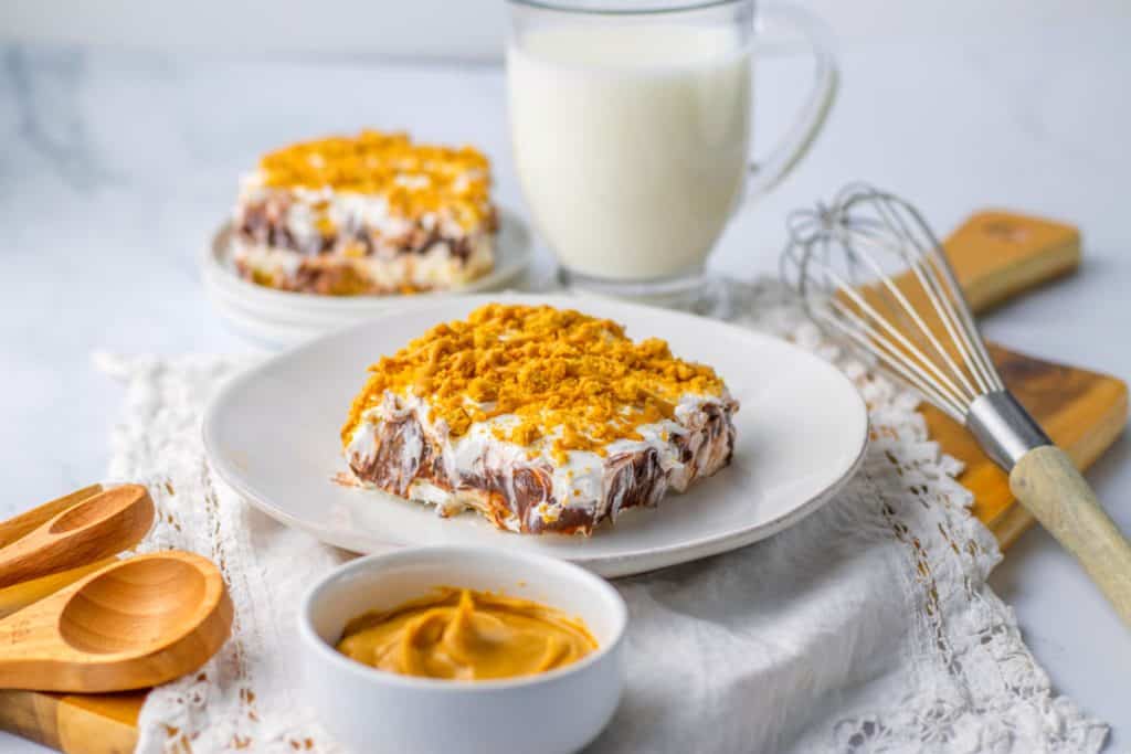 Nutter Butter Lasagna - Organized Island