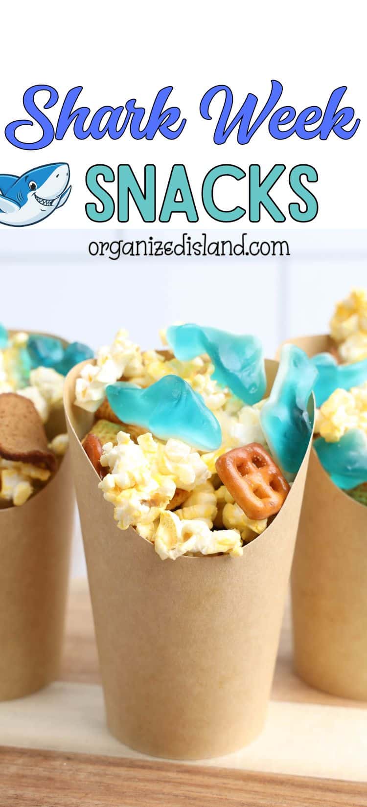 Shark Week Snacks - Organized Island