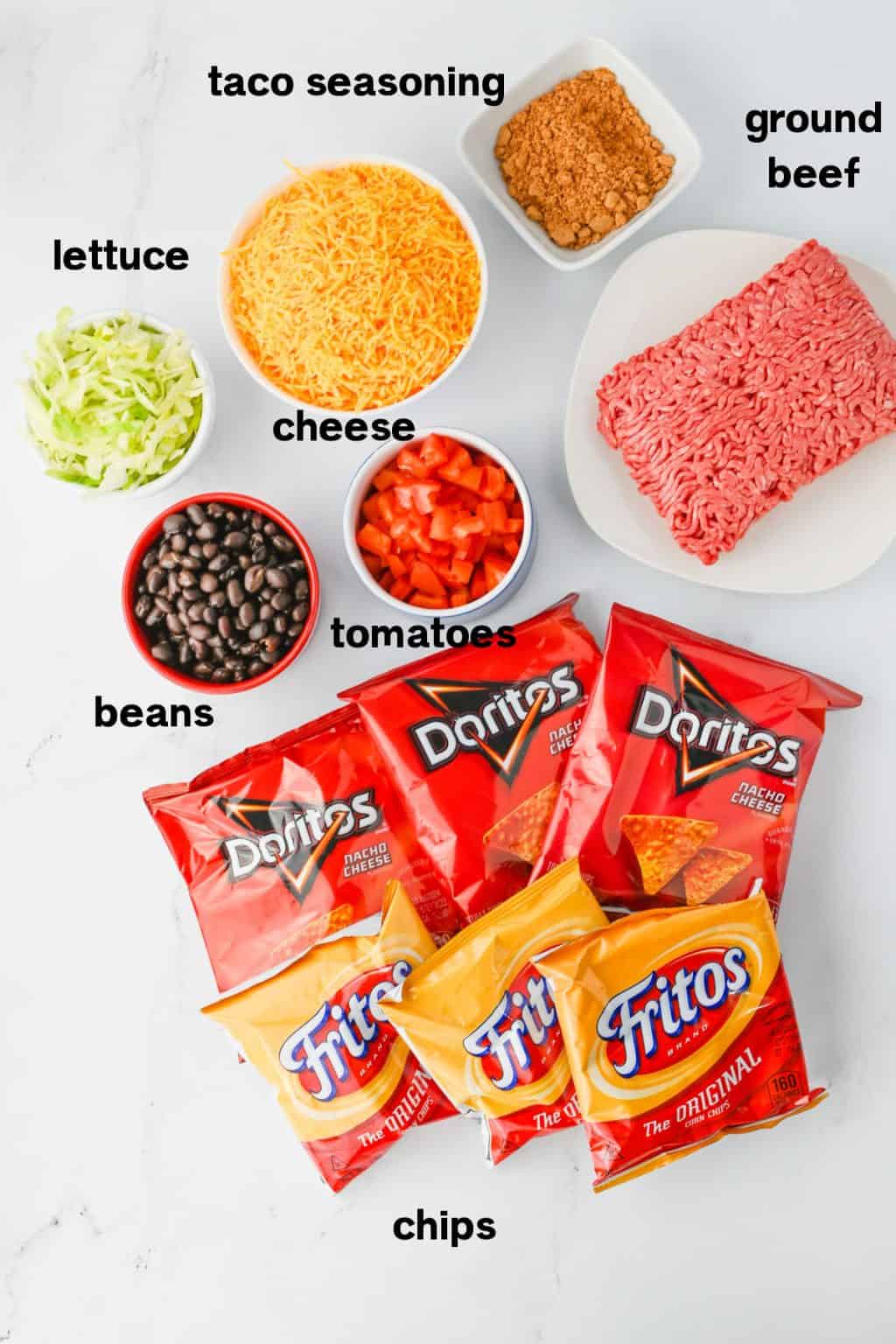 Walking Tacos with Fritos - Organized Island