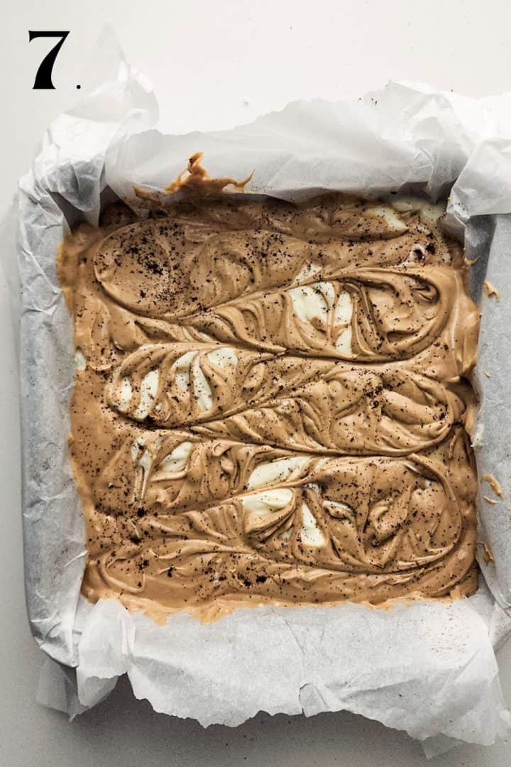 Chocolate Swirl Cheesecake - Organized Island
