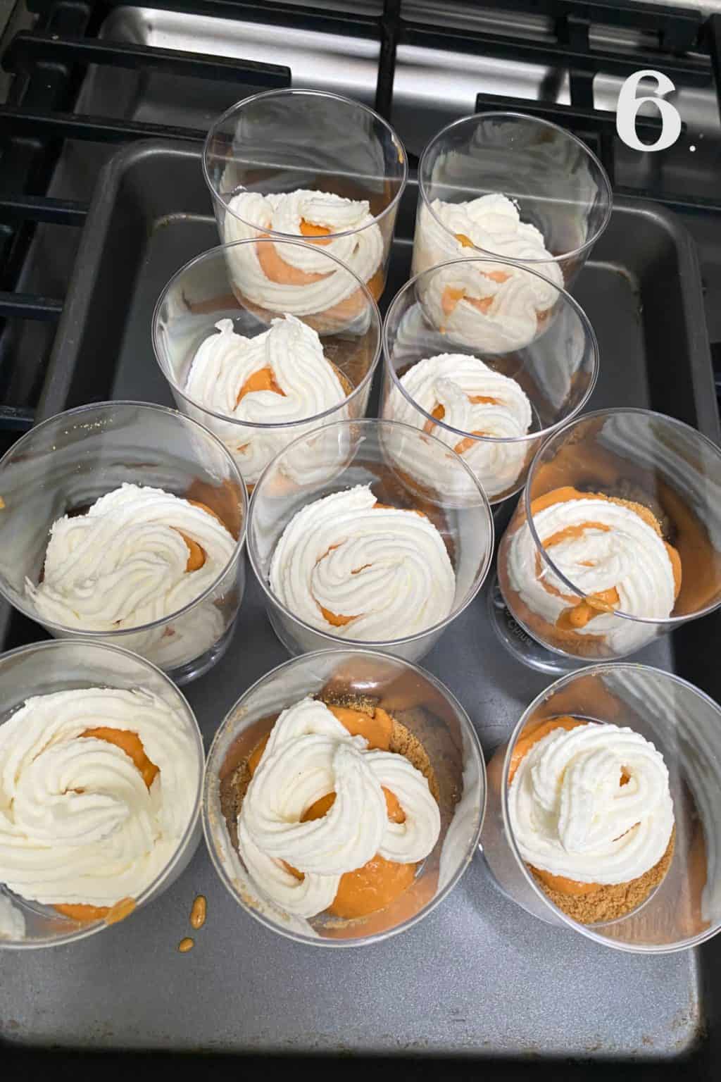 Pumpkin Layered Dessert Parfaits - Organized Island