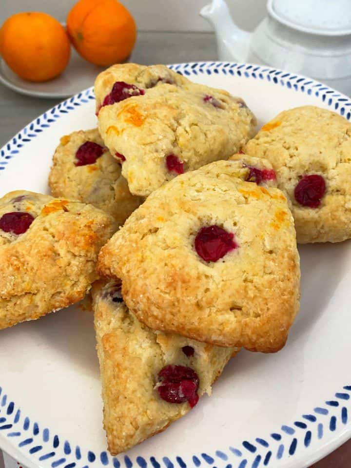Best Ever Blueberry Scones - Organized Island