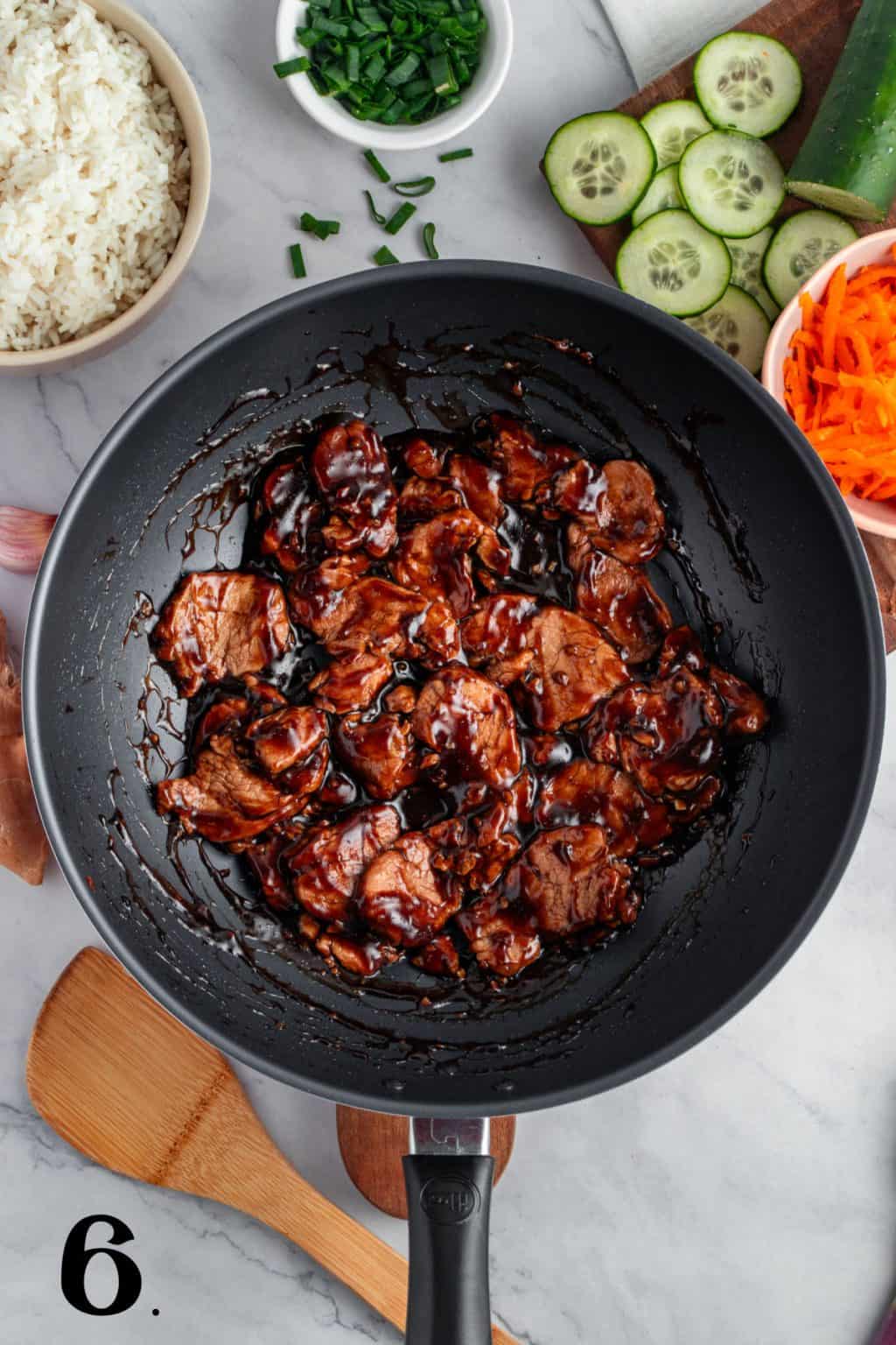 Beef Teriyaki Bowls - Organized Island