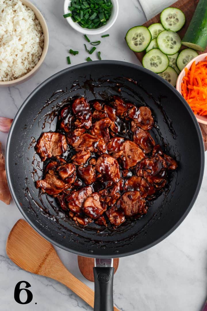 Beef Teriyaki Bowls - Organized Island