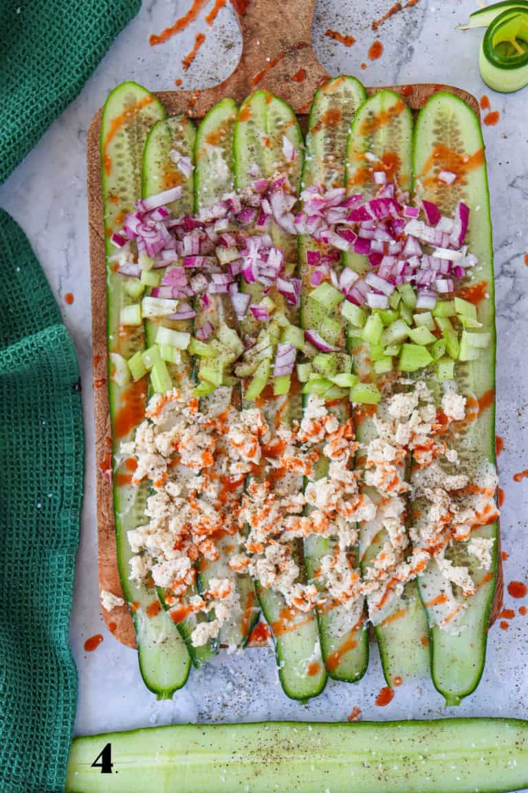 Easy Cucumber Roll Ups Recipe - Organized Island