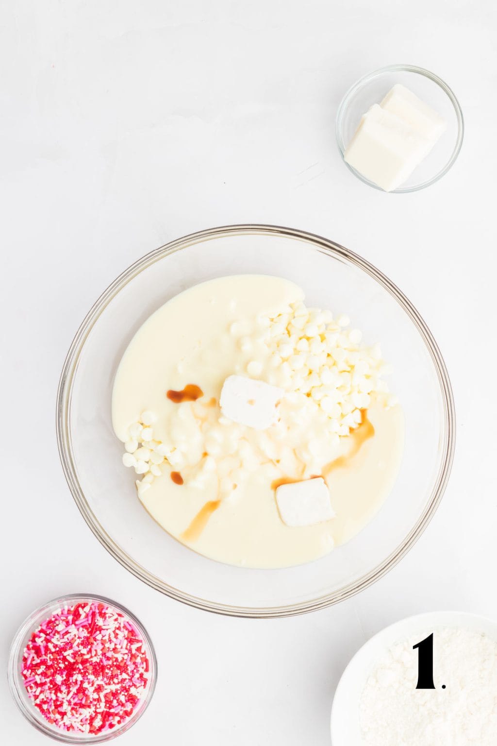 Pink Valentine's Day Fudge Recipe - Organized Island