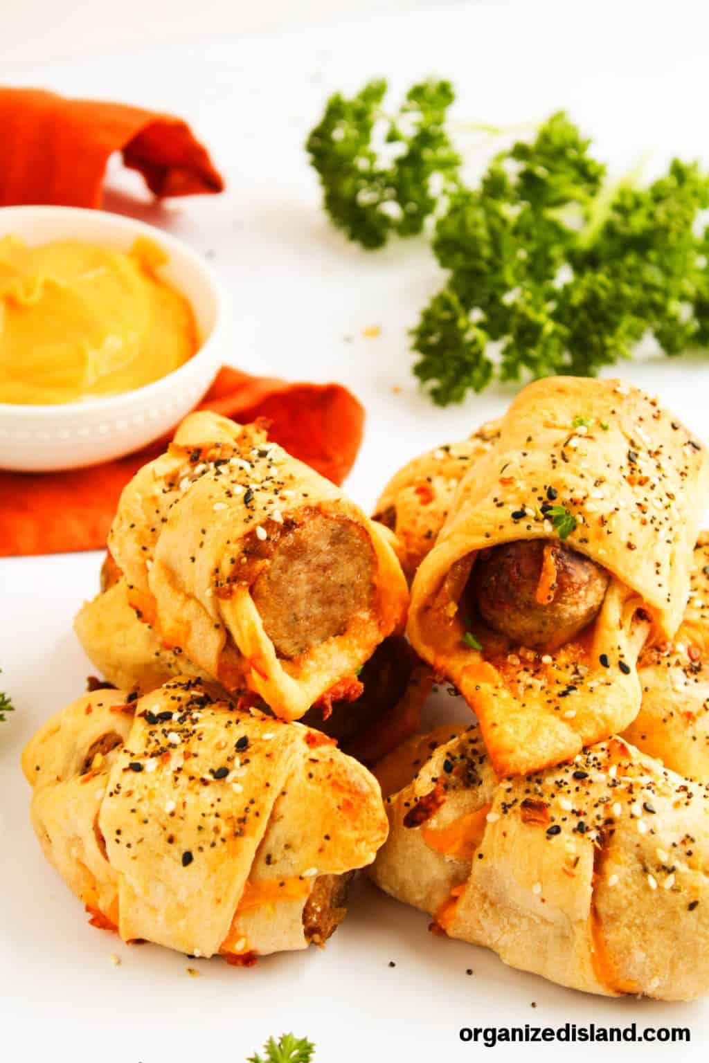 Easy and Delicious Brats in a Blanket - Organized Island