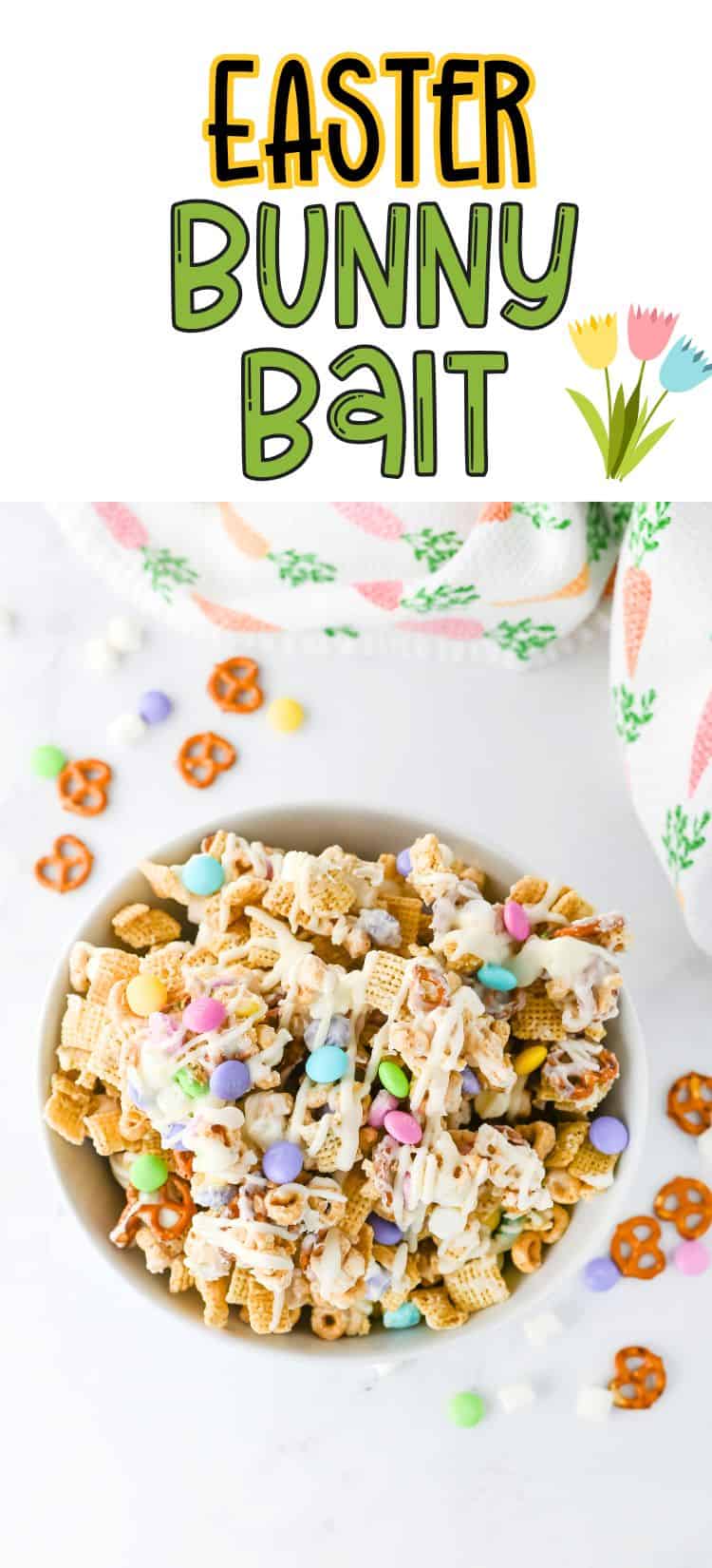 Easy Bunny Bait Snack Mix Recipe - Organized Island
