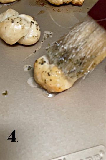 Easy Buttery Biscuit Garlic Knots Recipe - Organized Island