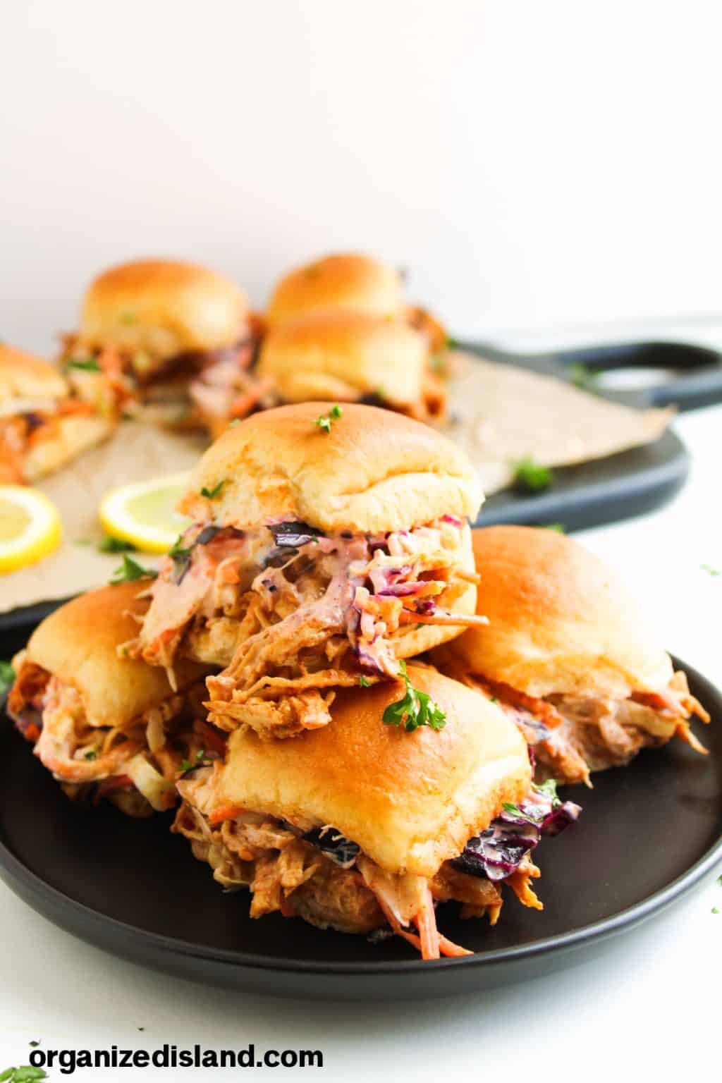Best Pull Apart Pizza Sliders - Organized Island