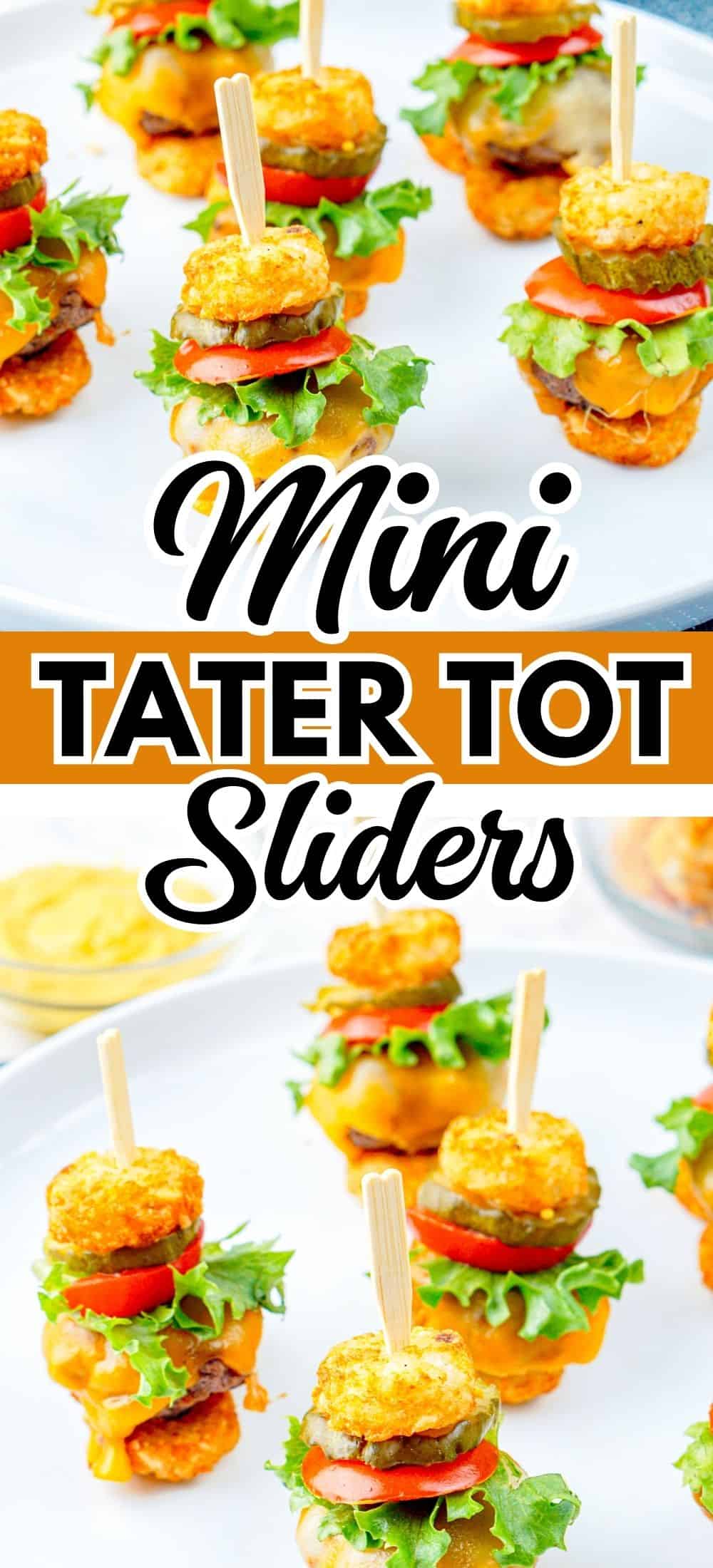 Tater Tot Appetizer - Organized Island