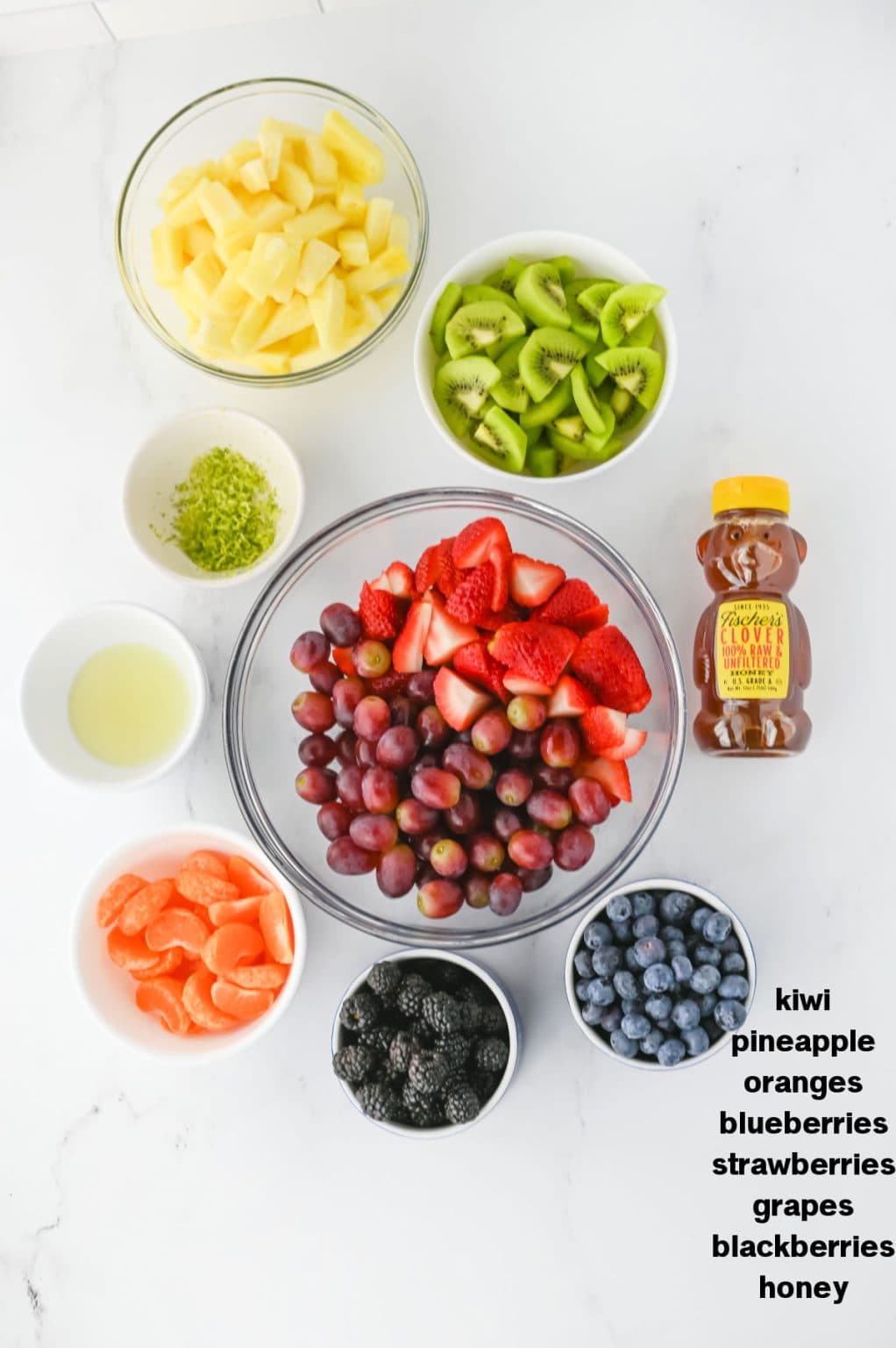 Easy Fresh Tropical Fruit Salad Recipe - Organized Island