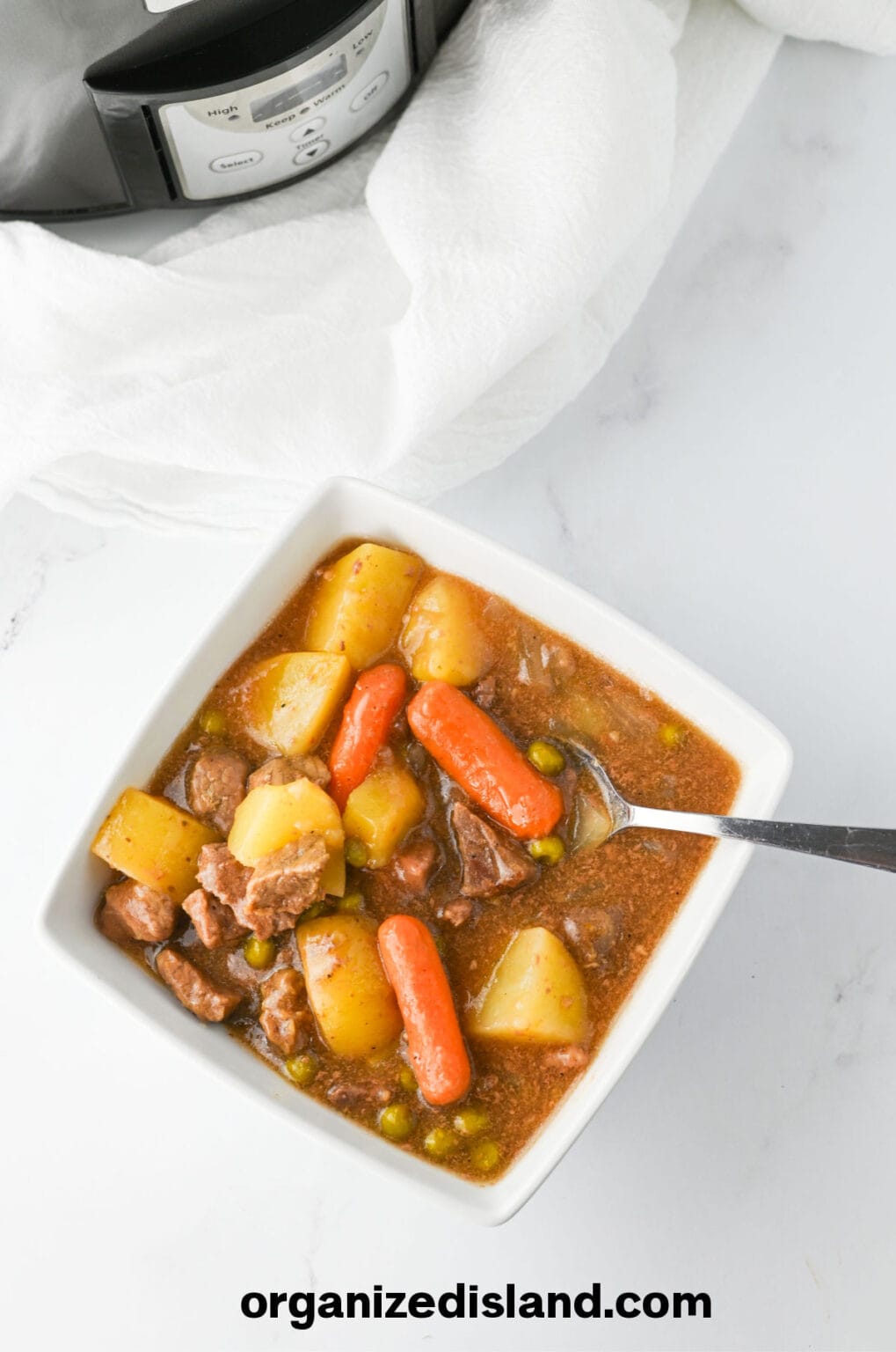 Crockpot Beef Stew - Organized Island