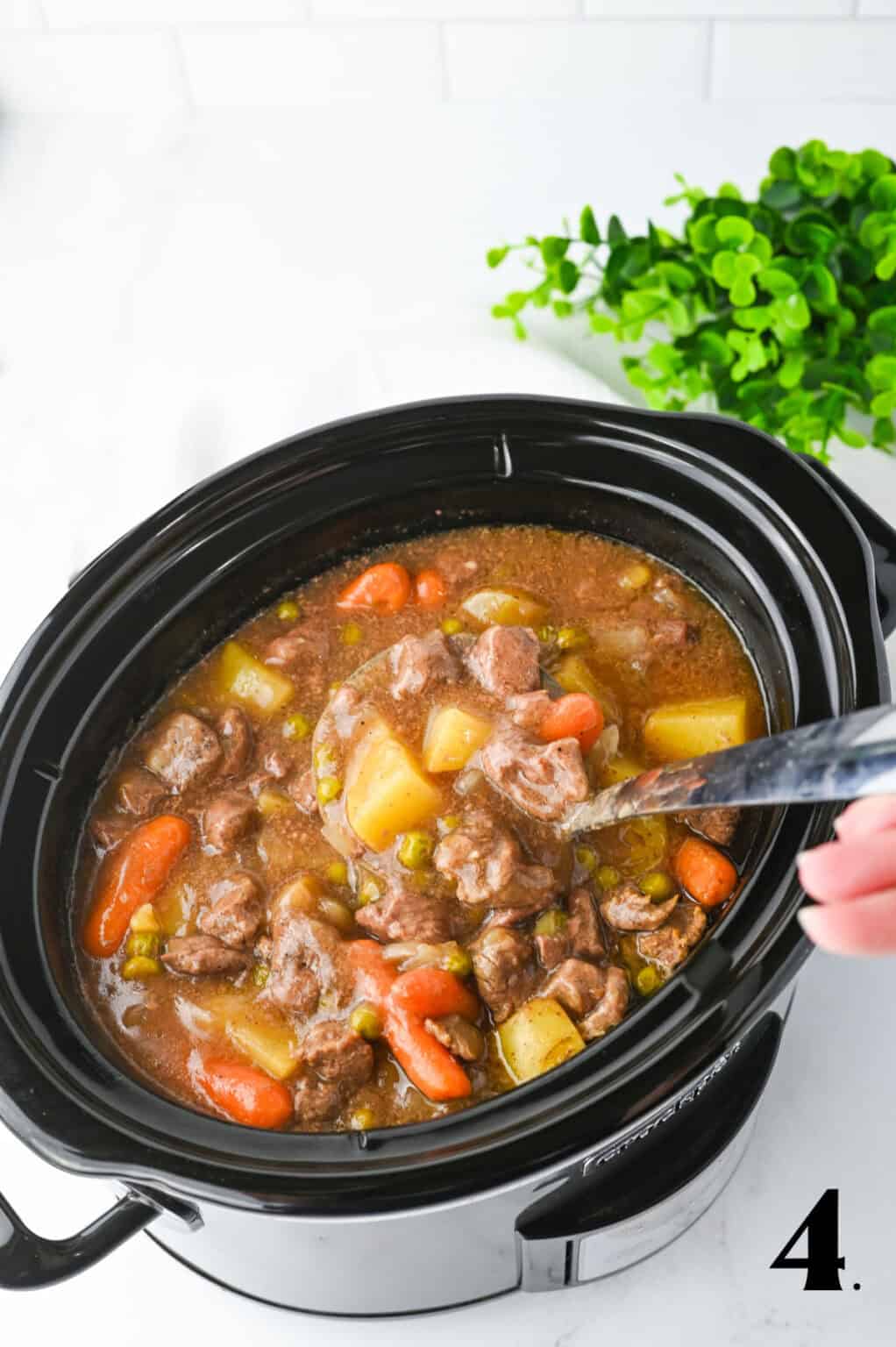 Crockpot Beef Stew - Organized Island