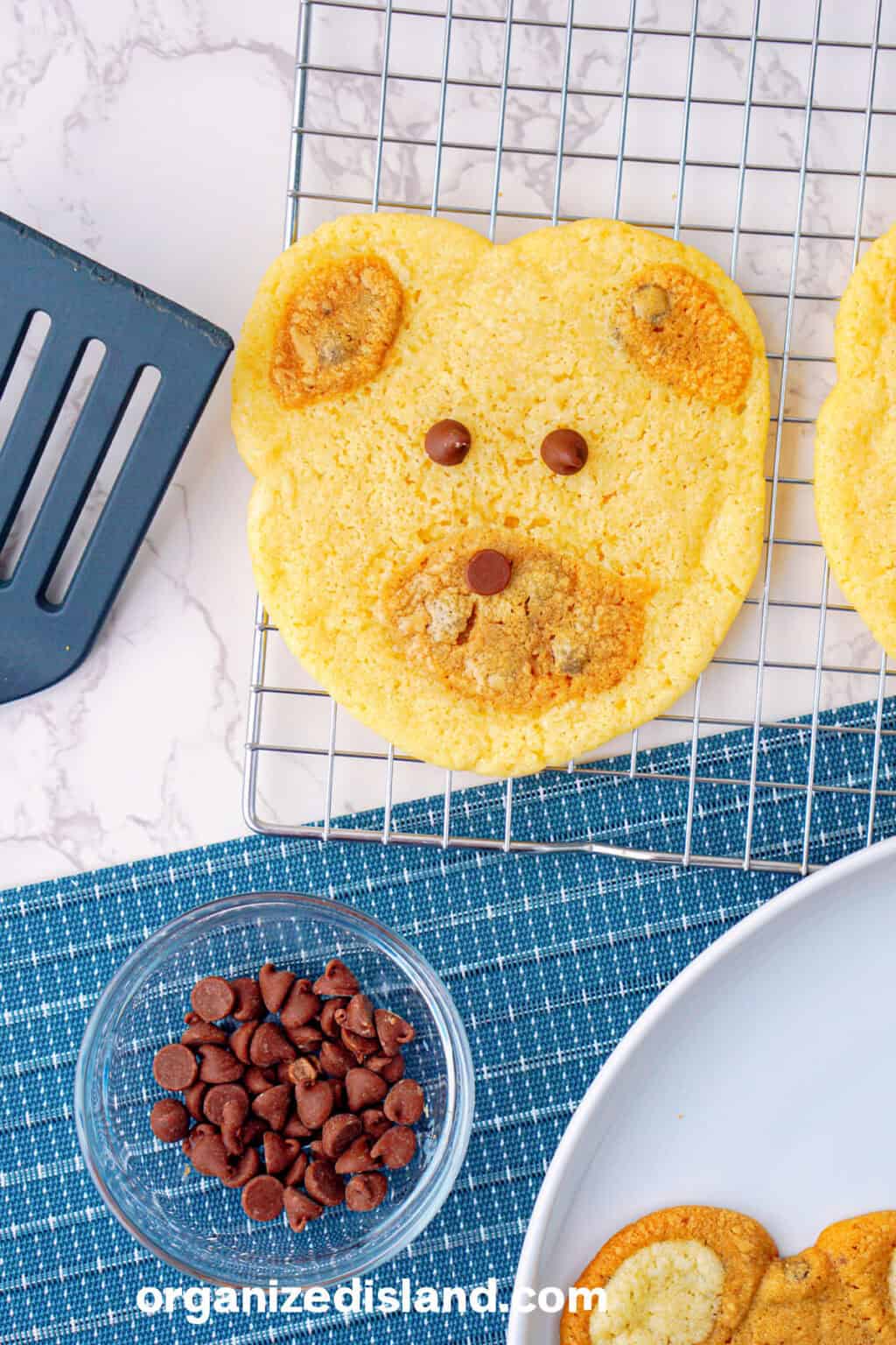Teddy Bear Cookies - Organized Island
