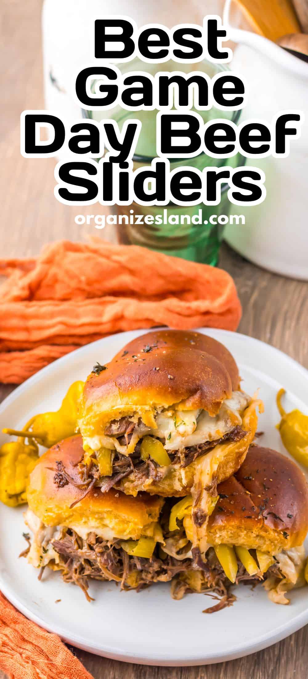 Beef Roast Sliders - Mississippi Pot Roast - Organized Island