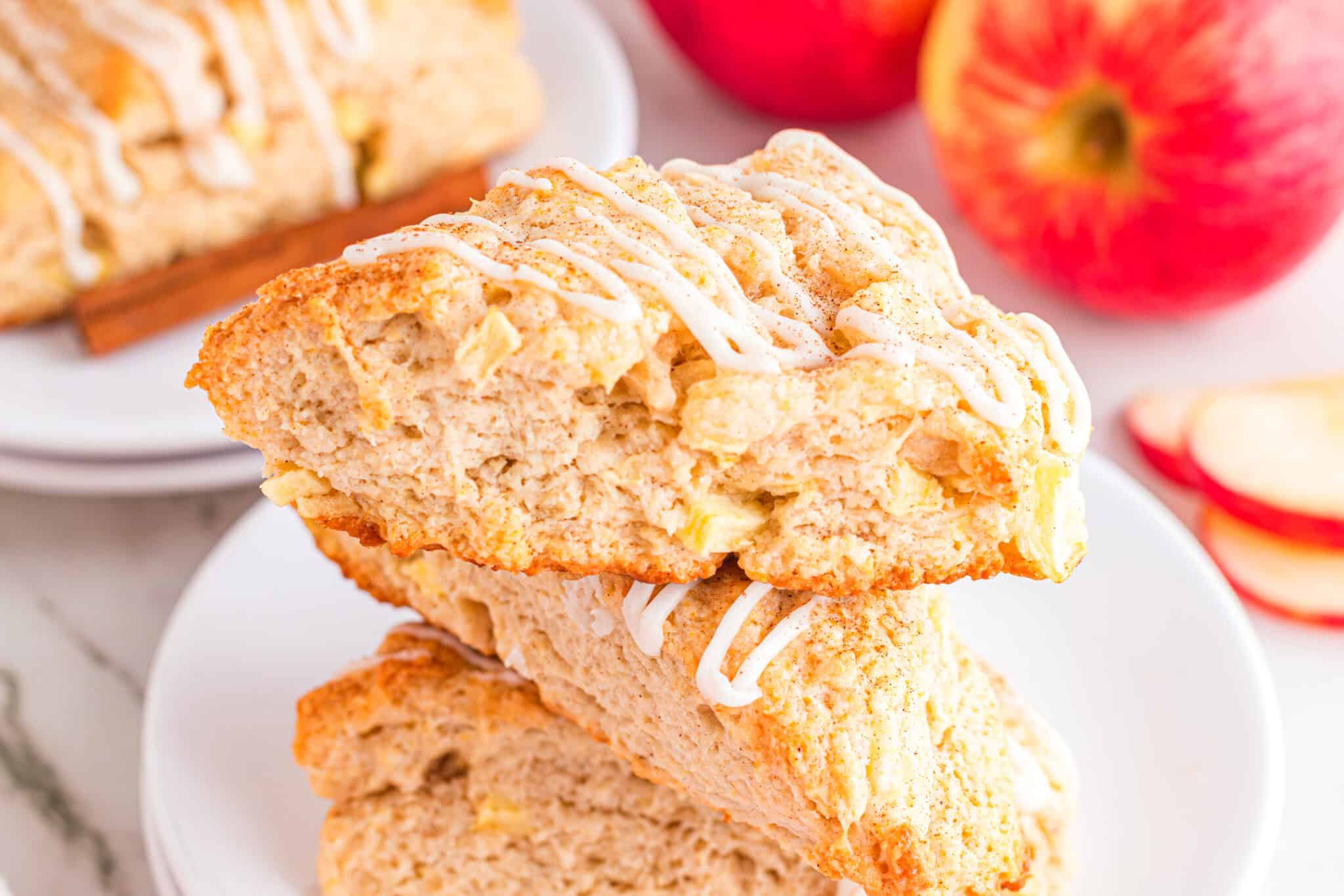 Buttery Apple Scones Recipe - Organized Island