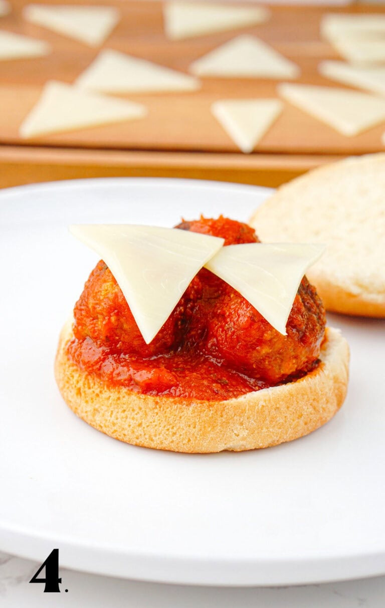 Monster Meatball Sliders Recipe - Organized Island